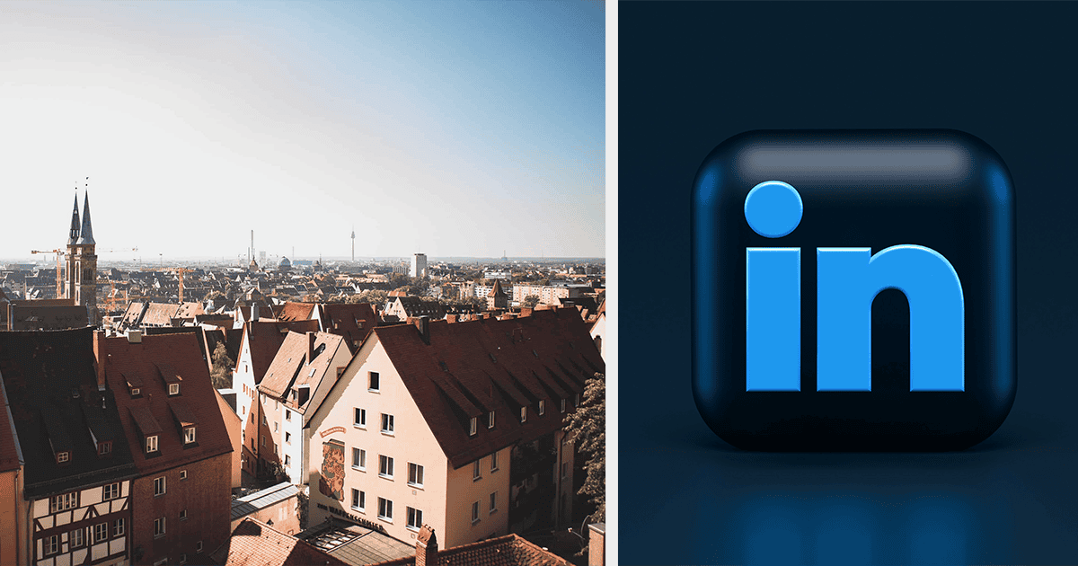 Das Geheimnis von LinkedIn - so schlägt sich Mittelfranken - Bürobesuch.de